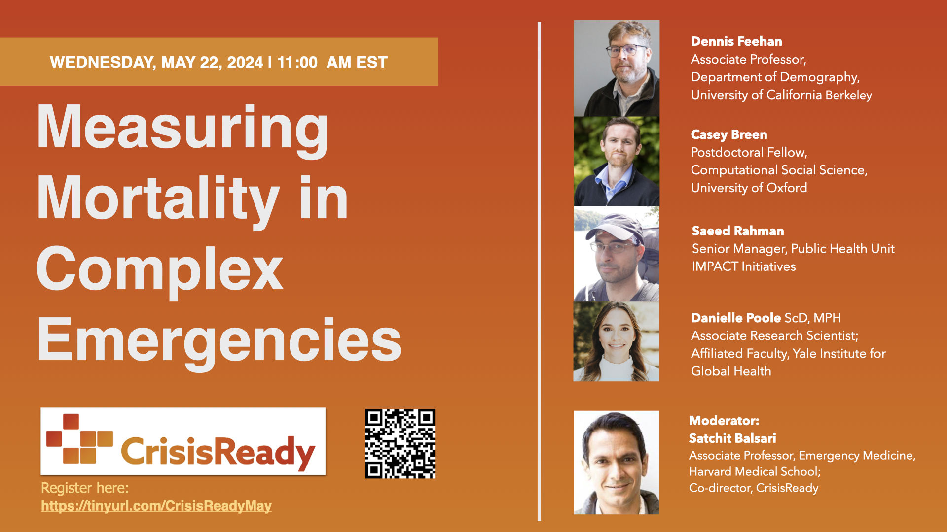 Measuring Mortality in Complex Emergencies • CrisisReady